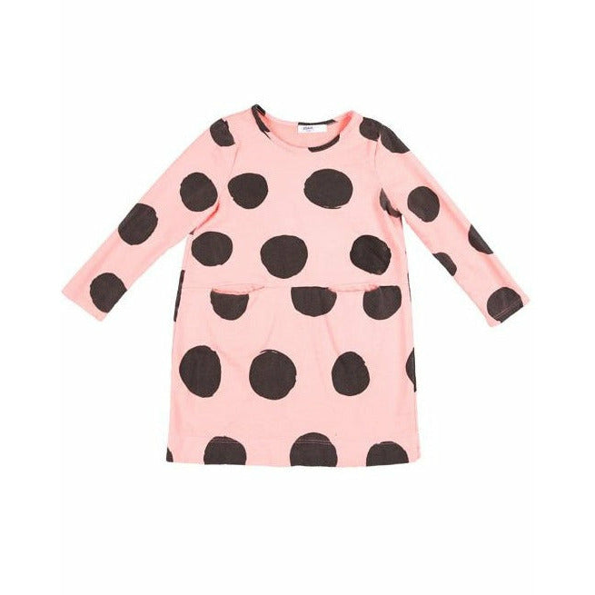 Talia Dot Print French Terry Dress – Joah Love