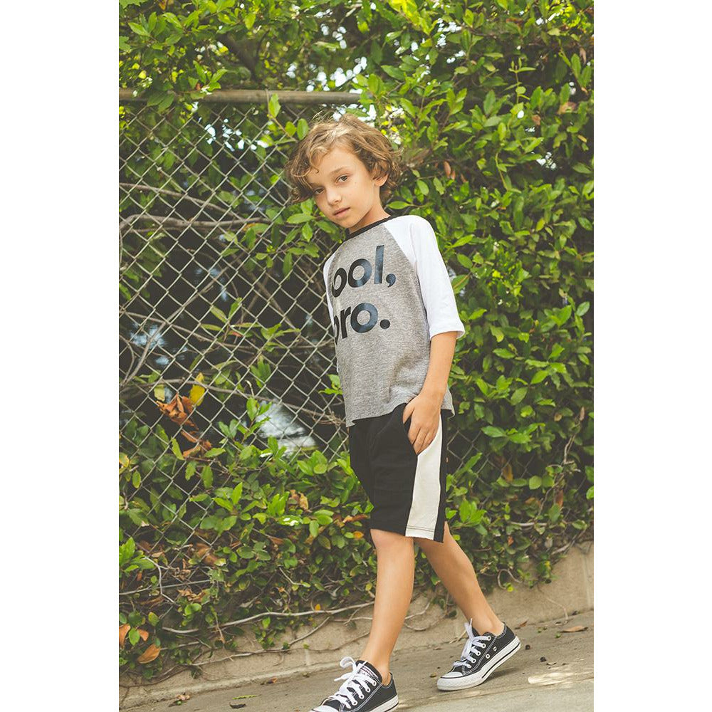 Nash-Ft Shorts with Contrast Sides – Joah Love